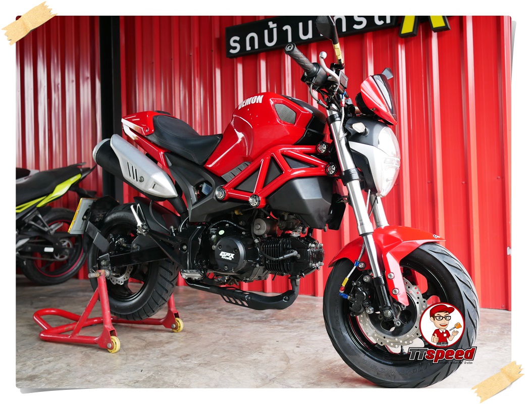 GPX DEMON 125 จดปี 58 รถบ้านมือเดียวสภาพสวย