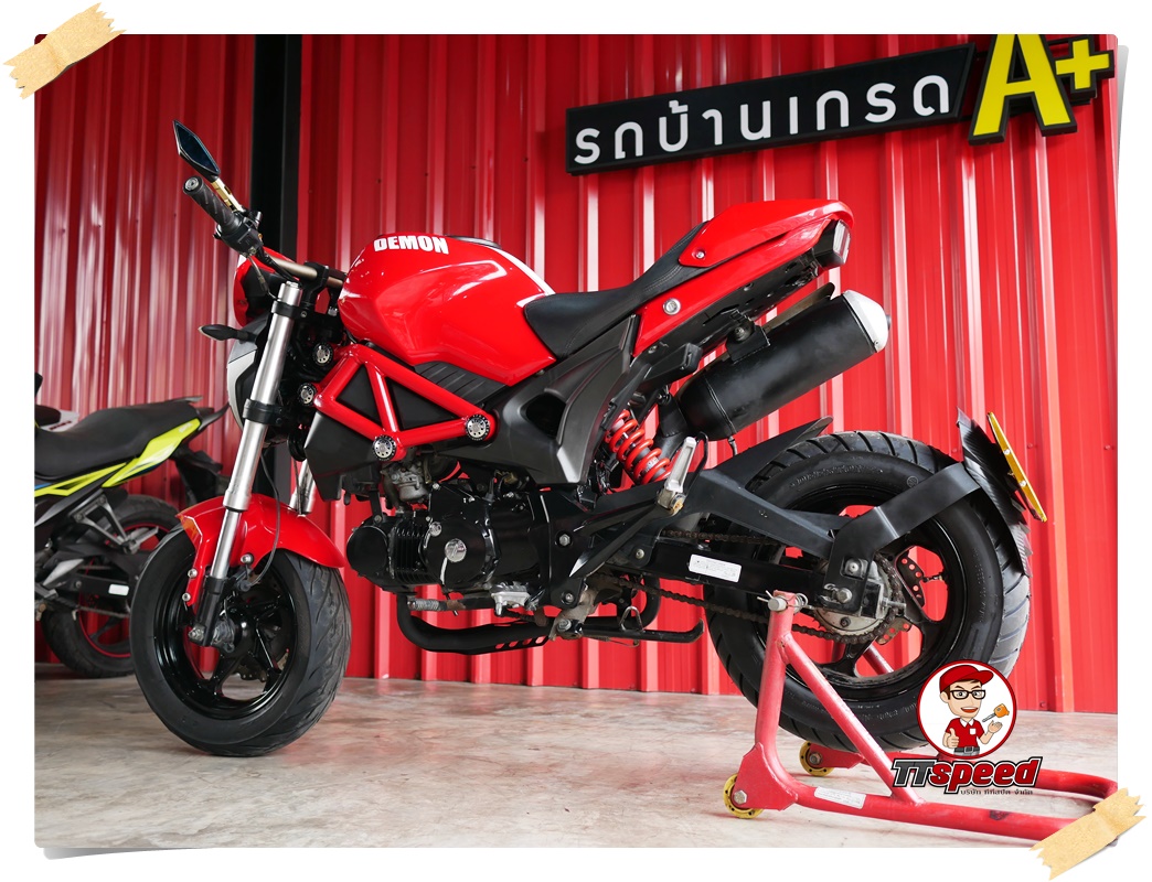 GPX DEMON 125 จดปี 58 รถบ้านมือเดียวสภาพสวย