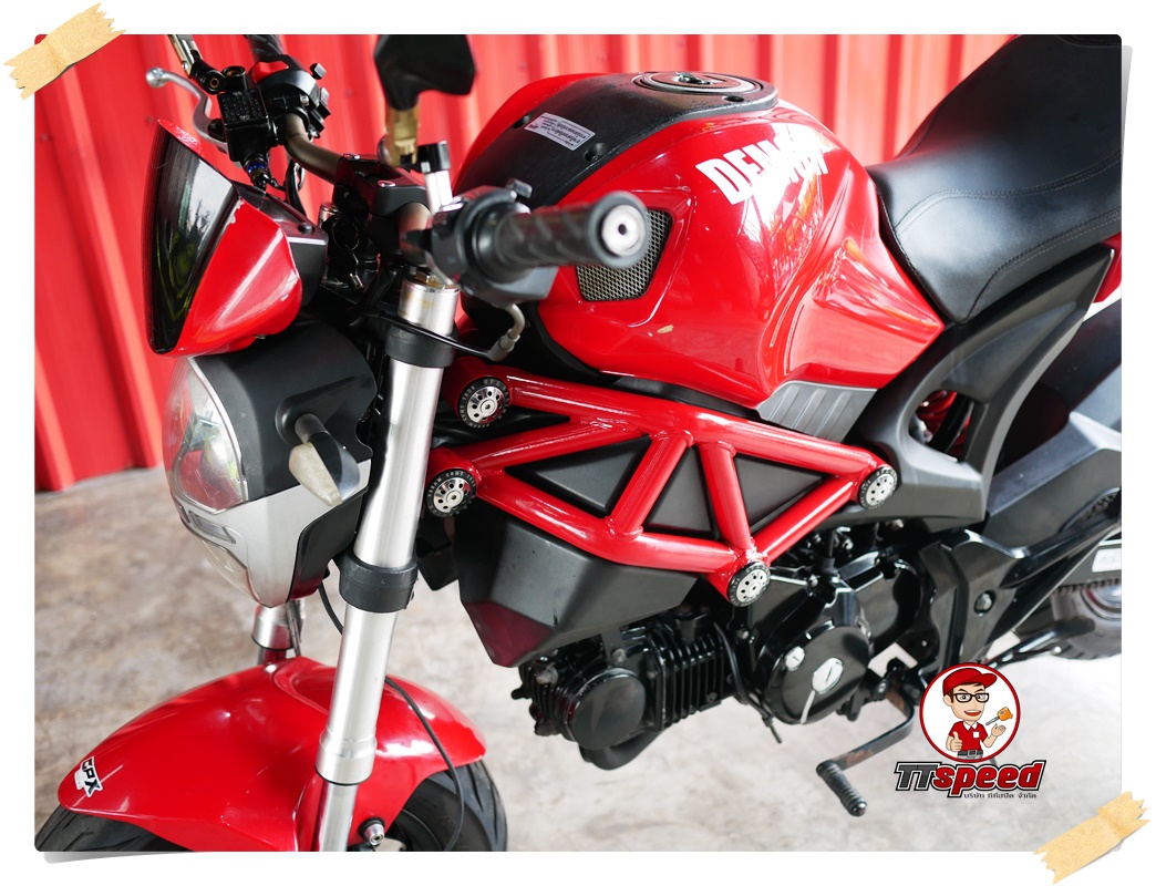 GPX DEMON 125 จดปี 58 รถบ้านมือเดียวสภาพสวย