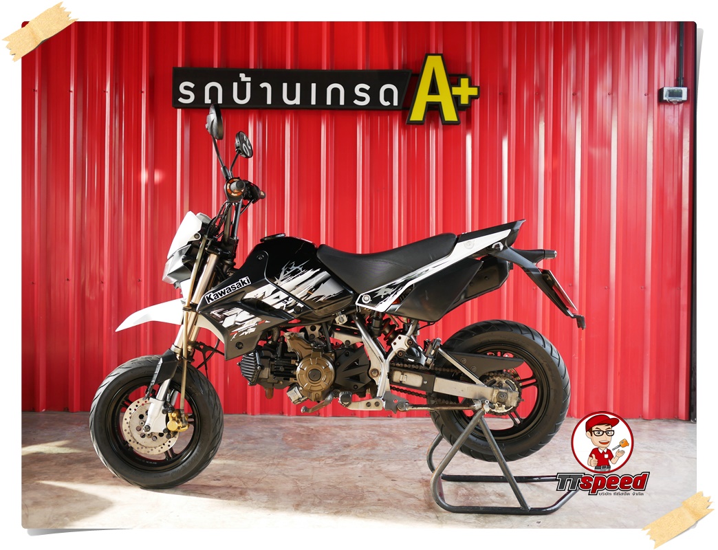 New KSR 110 สีขาวเครื่องเดิมไม่แต่งสภาพดีจดปี 55