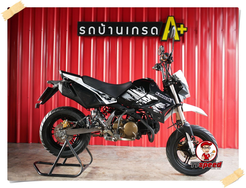 New KSR 110 สีขาวเครื่องเดิมไม่แต่งสภาพดีจดปี 55
