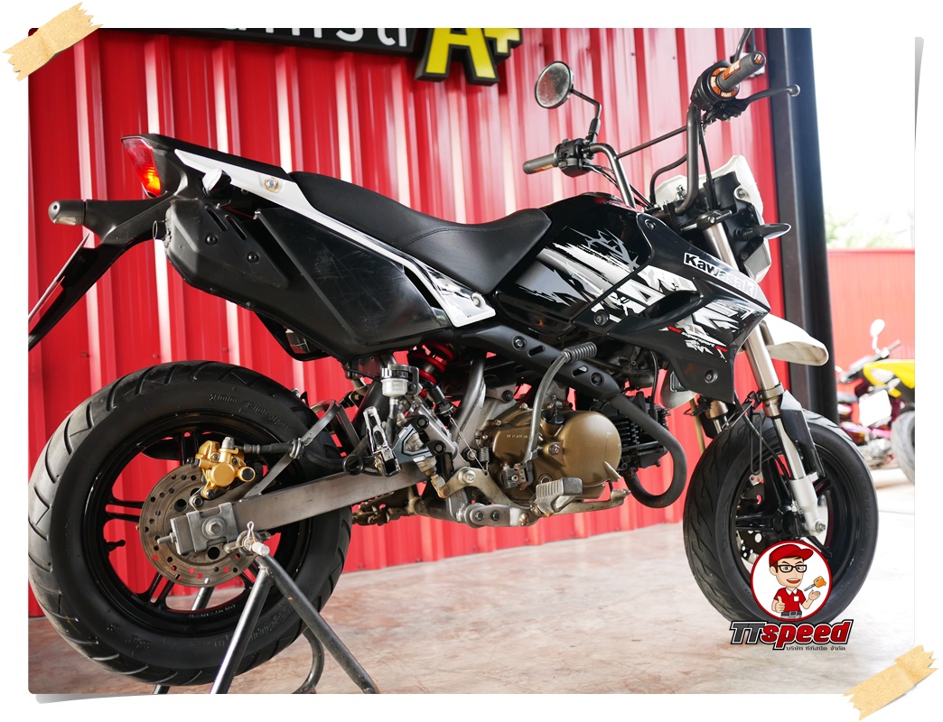 New KSR 110 สีขาวเครื่องเดิมไม่แต่งสภาพดีจดปี 55