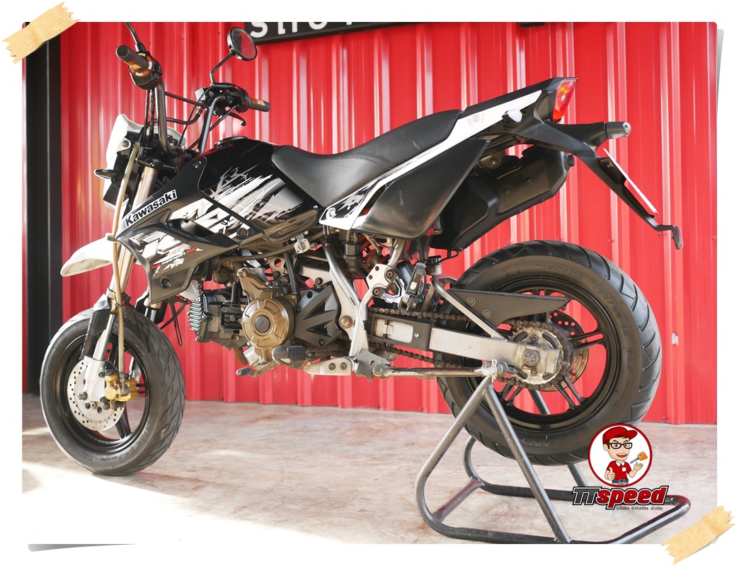 New KSR 110 สีขาวเครื่องเดิมไม่แต่งสภาพดีจดปี 55