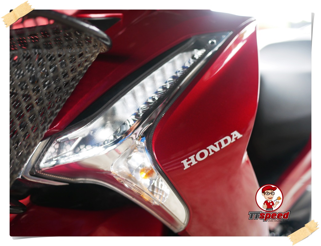 New Wave 125i ไฟหน้า LED สตาร์ทมือใช้น้อยมือเดียว