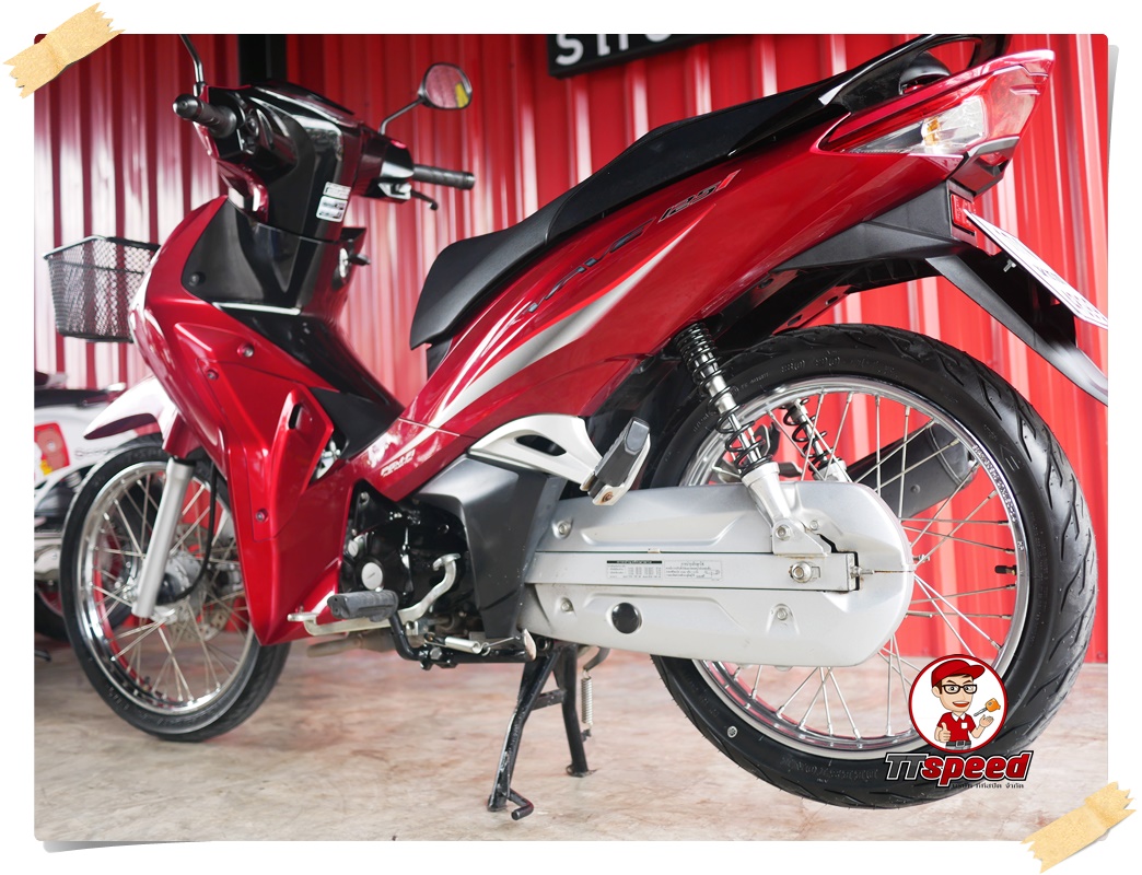 New Wave 125i ไฟหน้า LED สตาร์ทมือใช้น้อยมือเดียว