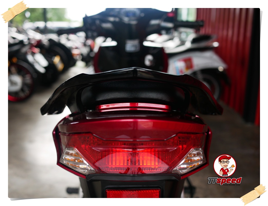 New Wave 125i ไฟหน้า LED สตาร์ทมือใช้น้อยมือเดียว