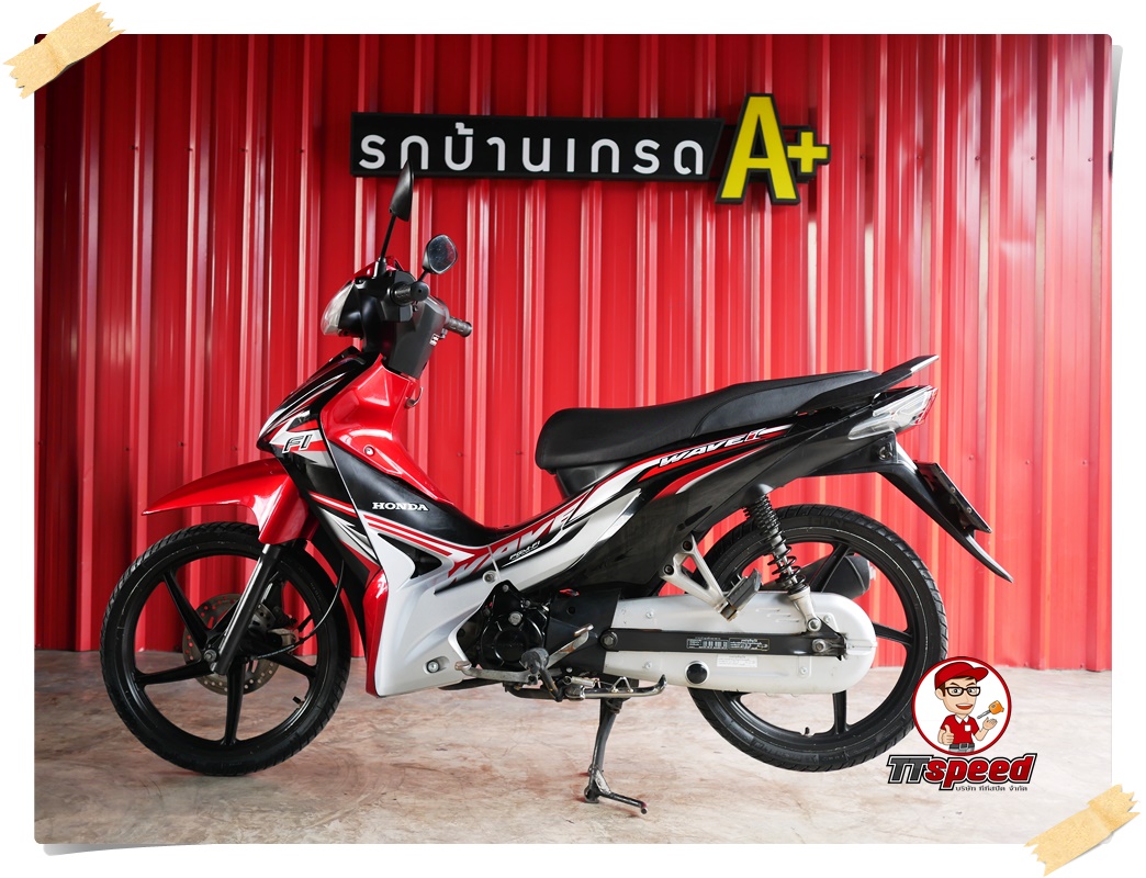 ขายสดผ่อน Wave 110iRS ล้อแม็กตัว TOP จดปี 60 เครื่องดีผ่อน 2099 บาท