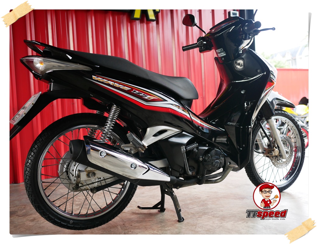 Wave 125i ปลาวาฬสตาร์ทมือ รถสวยมากเครื่องดี