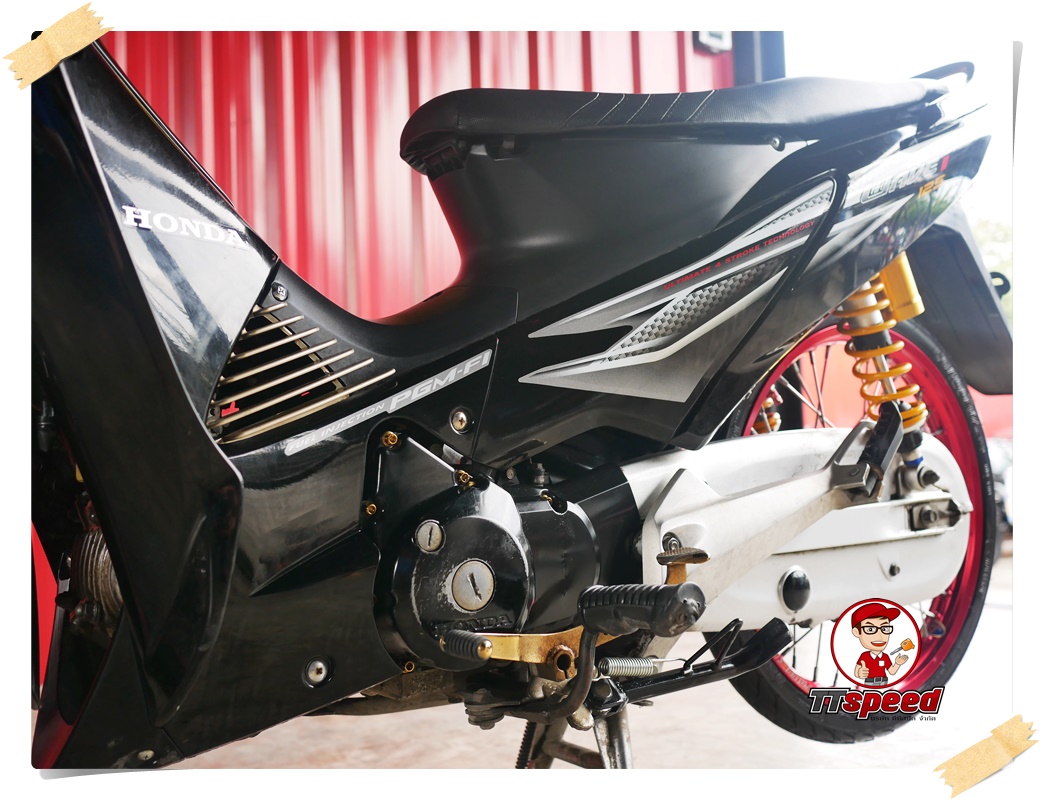 Wave 125i ไฟเลี้ยวบังลมตัวไมล์ฟ้าสภาพสวยผ่อนได้