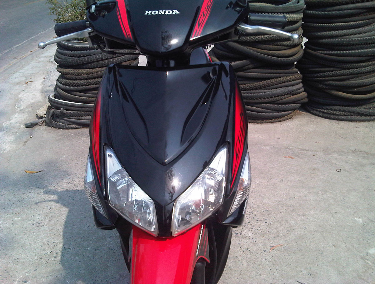 ขาย Honda Click มือสอง ปี 50 สีดำ-แดง | TTSPEED.COM