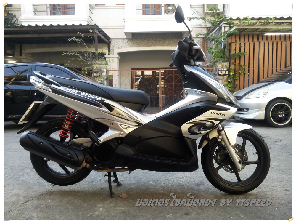 Honda Airblade 110 cc. ตัว Top สีเทา-ดำ จดปี 49 | TTSPEED.COM