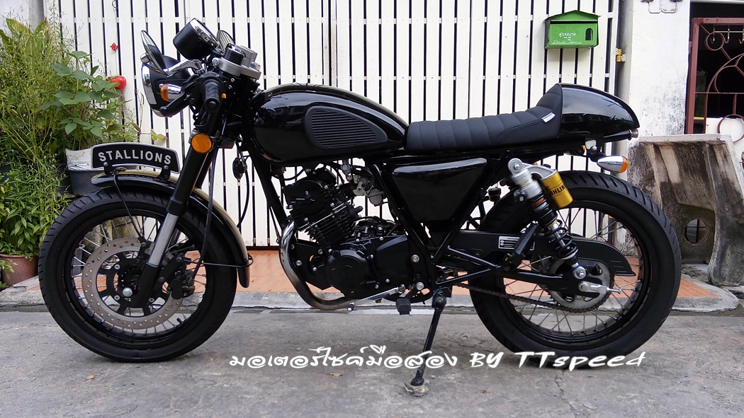 Stallions Centaur 150 cc. รถสไตล์วินเทจ จดปี 57 | TTSPEED.COM