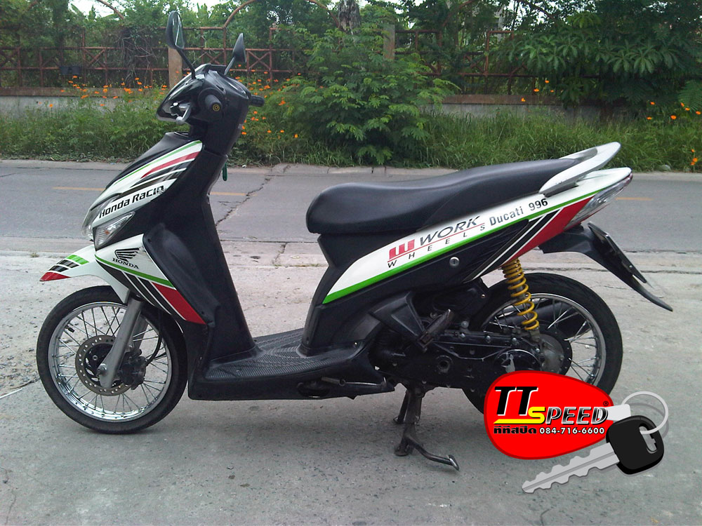 Honda Click 110 CC. ตัวแรก รถปี 49 ทำชุดสีมาใหม่ | TTSPEED.COM