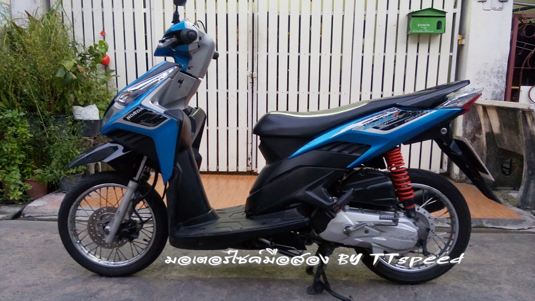 Honda Click 110i มือสอง สีน้ำเงิน-ดำ ปี53 | TTSPEED.COM