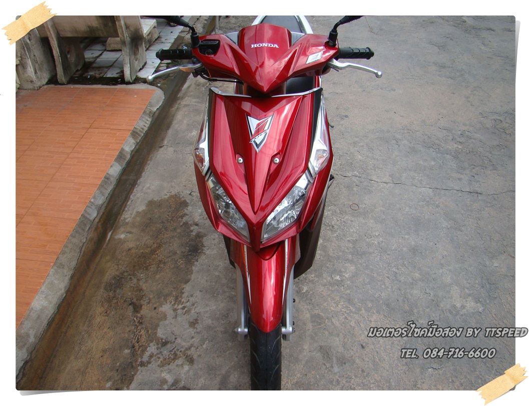 Honda Click-i 115 CC. หัวฉีด PGM-Fi ตัว Top ไมล์ขาว | TTSPEED.COM