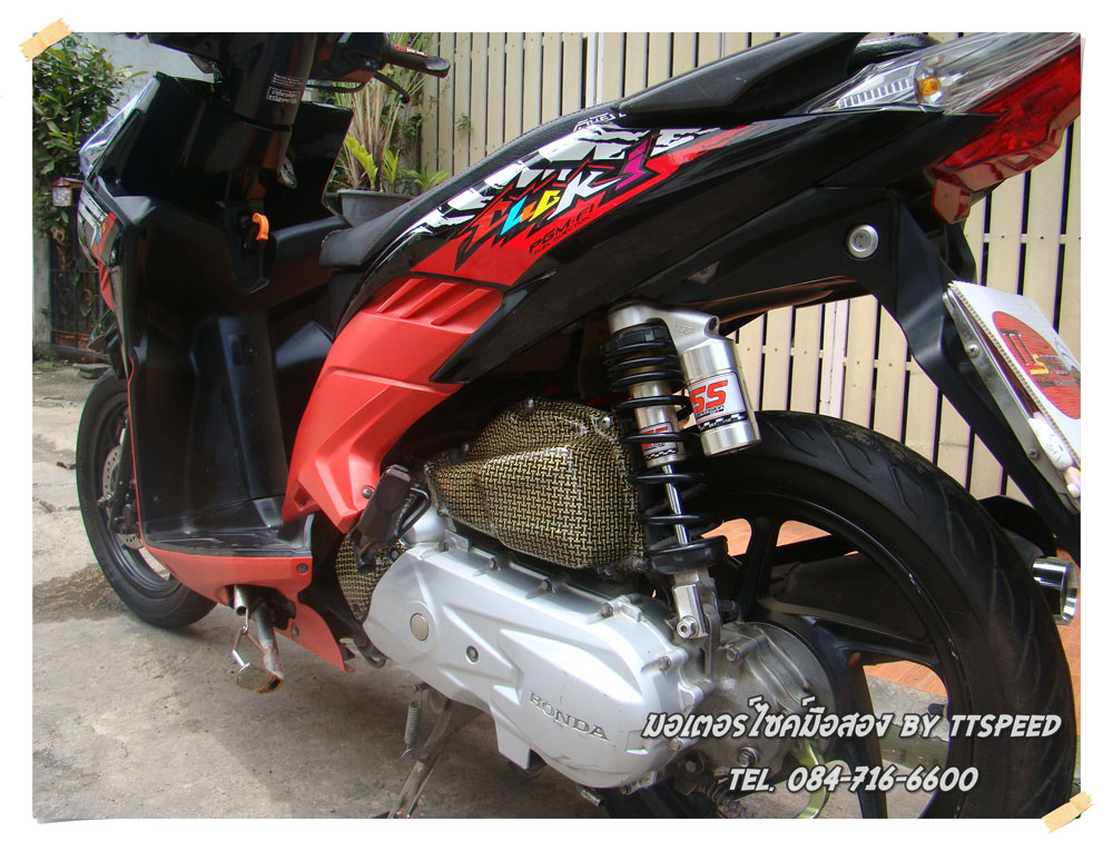 Honda Click-i 110 CC. เปลี่ยนชุดสี street | TTSPEED.COM
