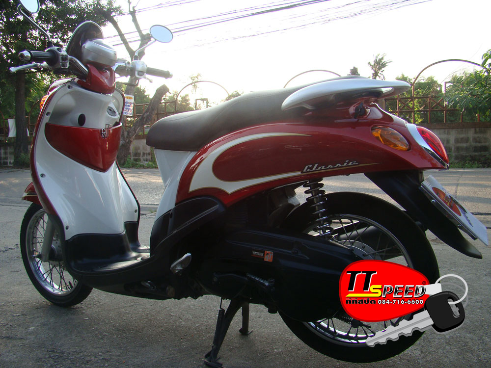 Yamaha Fino 115 CC. เปลี่ยนชุดสี Premium Classic ปี52 | TTSPEED.COM