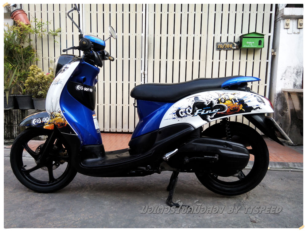 Yamaha Fino 115 cc. รุ่นท่อมีสวิงอาร์ม จดปี 54 | TTSPEED.COM
