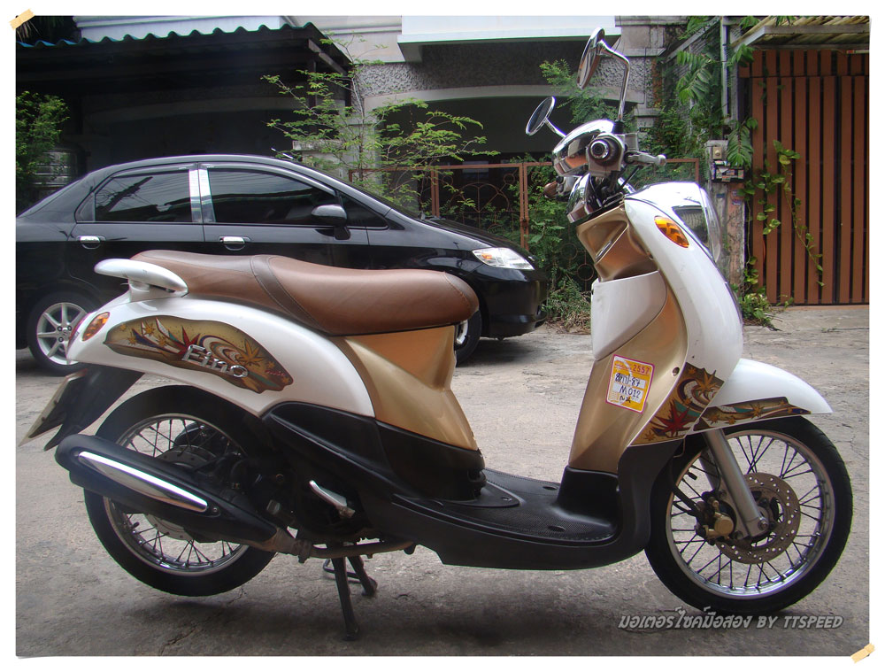 Yamaha New Fino ตัวท่อมีสวิงอาร์ม จดปี 53 | TTSPEED.COM