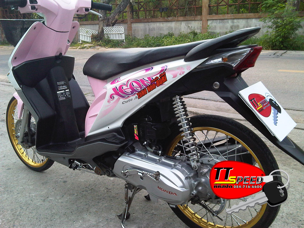 Honda มือสอง Icon 110 cc. สีชมพูหวานๆ | TTSPEED.COM