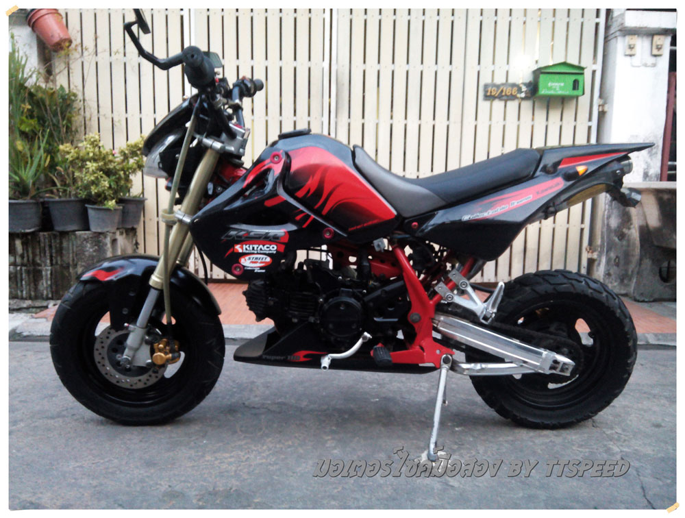 Kawasaki KSR สตาร์ทเท้า สภาพแต่งภายนอก จดปี 51 | TTSPEED.COM