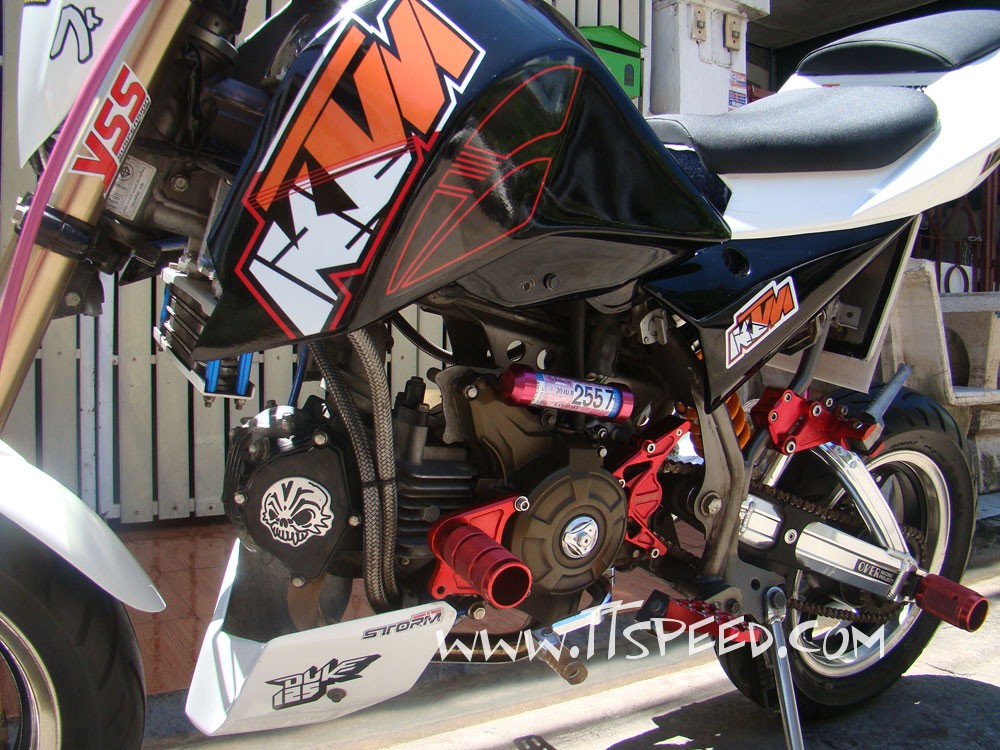 Kawasaki New KSR ท้าย Nojimj ท่อสตั๊นแต่งสวย | TTSPEED.COM