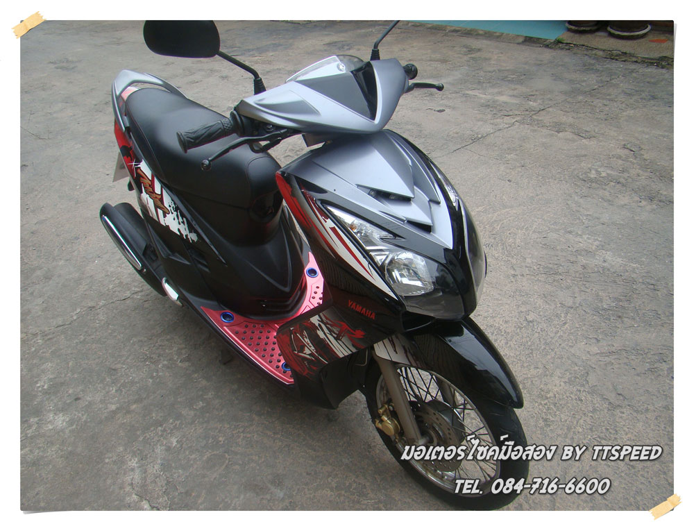 Yamaha Mio ZR 115 CC. ลายนินจาท่ออาร์ม จดปี 53 | TTSPEED.COM