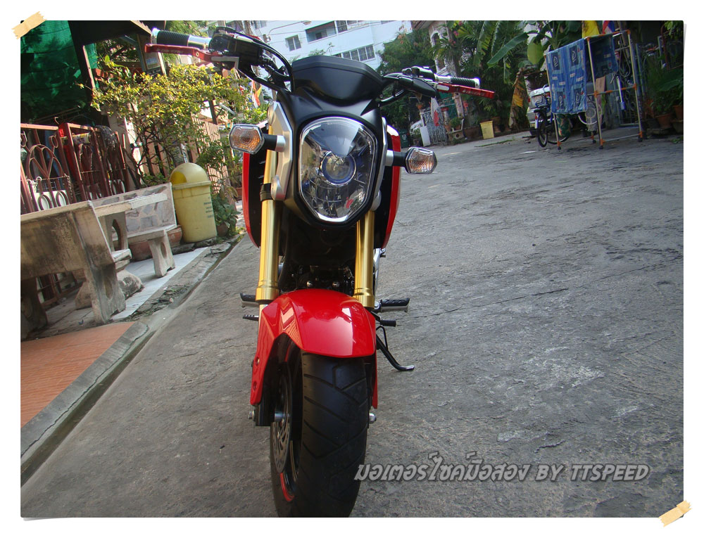 Honda MSX คลัชมือ รถบ้านมือเดียว จดปี 56 | TTSPEED.COM