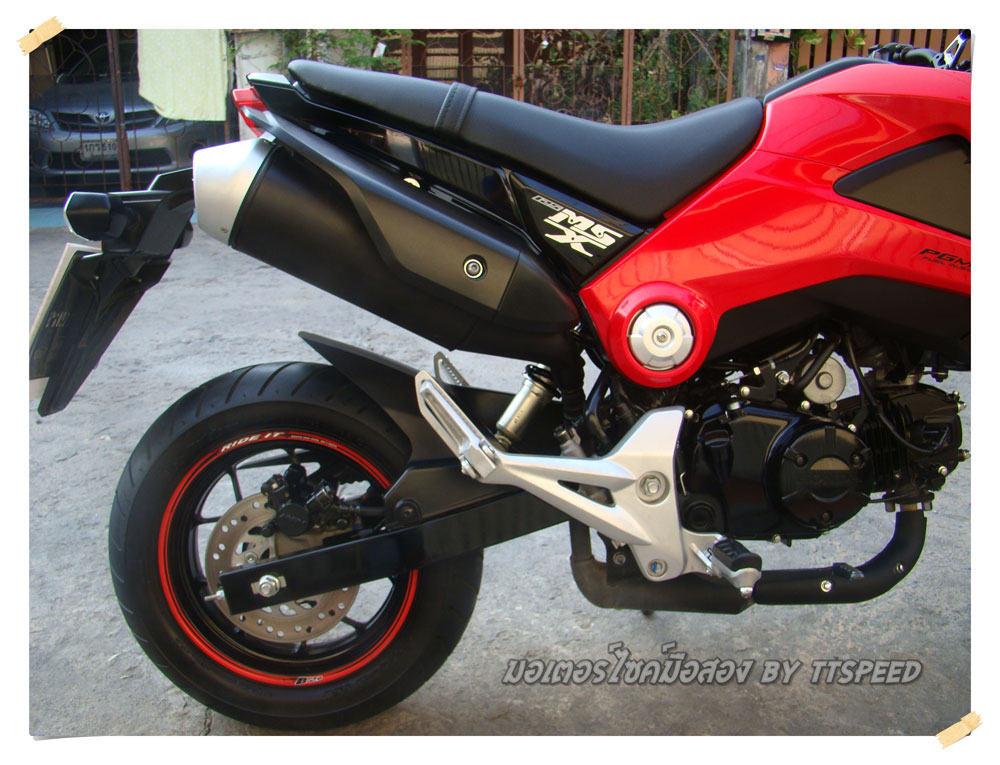 Honda MSX คลัชมือ รถบ้านมือเดียว จดปี 56 | TTSPEED.COM