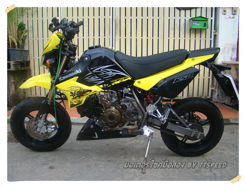 Kawasaki New KSR 110 CC. สีเหลือง จดปี 54 | TTSPEED.COM