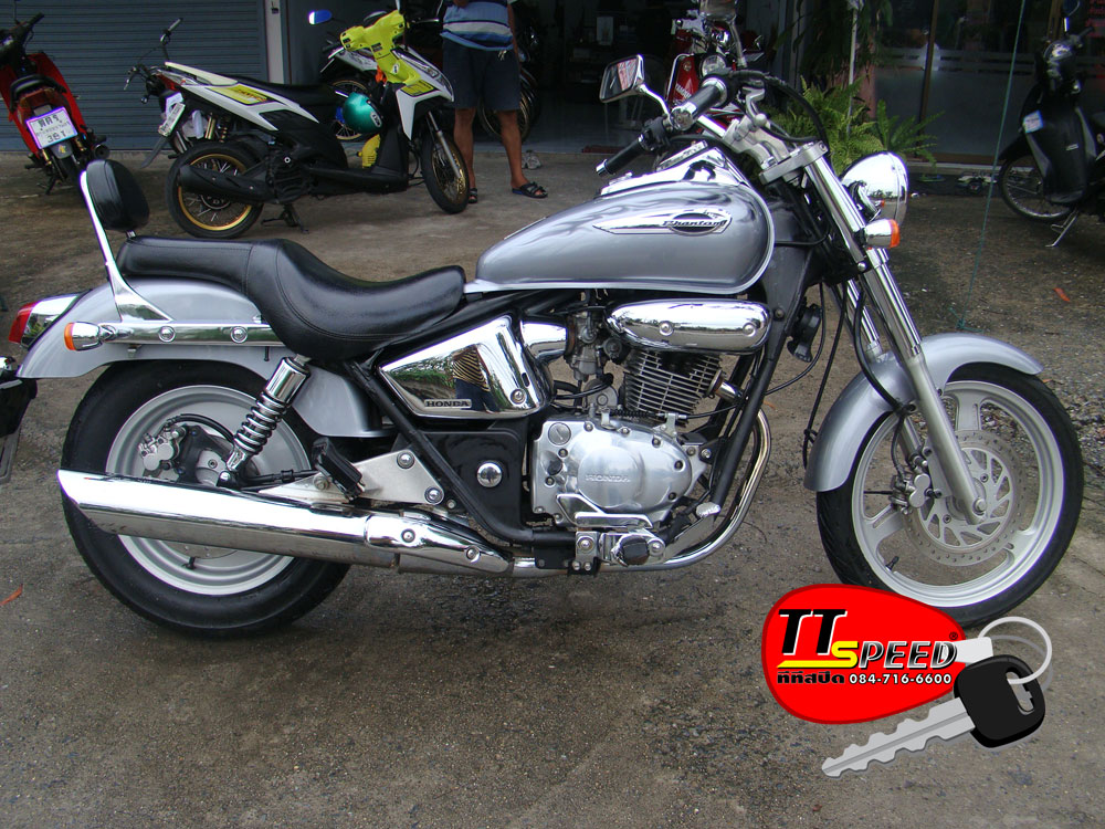 มอเตอร์ไซค์ Honda Phantom มือสอง สตาร์ทไฟฟ้า รถปี 50 | TTSPEED.COM