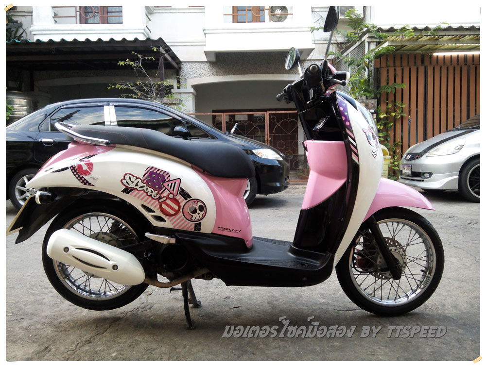 Honda Scoopy-i หัวฉีด PGM-Fi ชุดสีใหม่ทั้งคัน | TTSPEED.COM