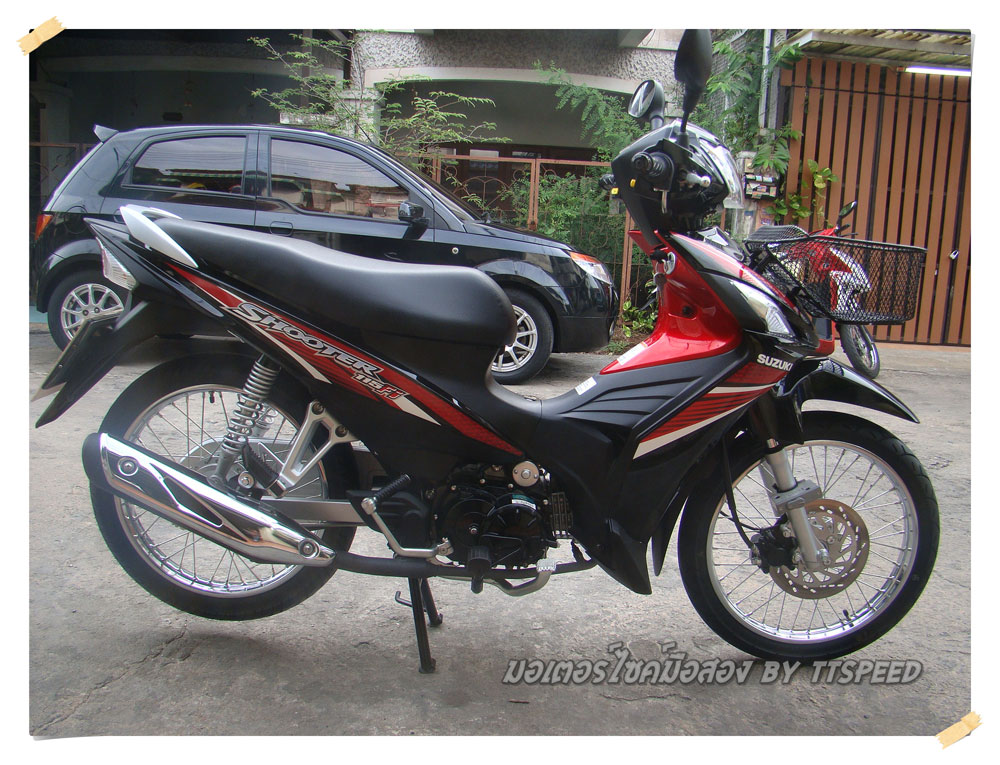 Suzuki Shooter 115 Fi หัวฉีดตัวใหม่ล่าสุด จดปี 57 | TTSPEED.COM
