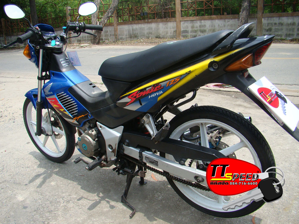 Honda Sonic 125cc. สีน้ำเงิน-ดำ สภาพเดิมสุดๆ ปี 45 | TTSPEED.COM
