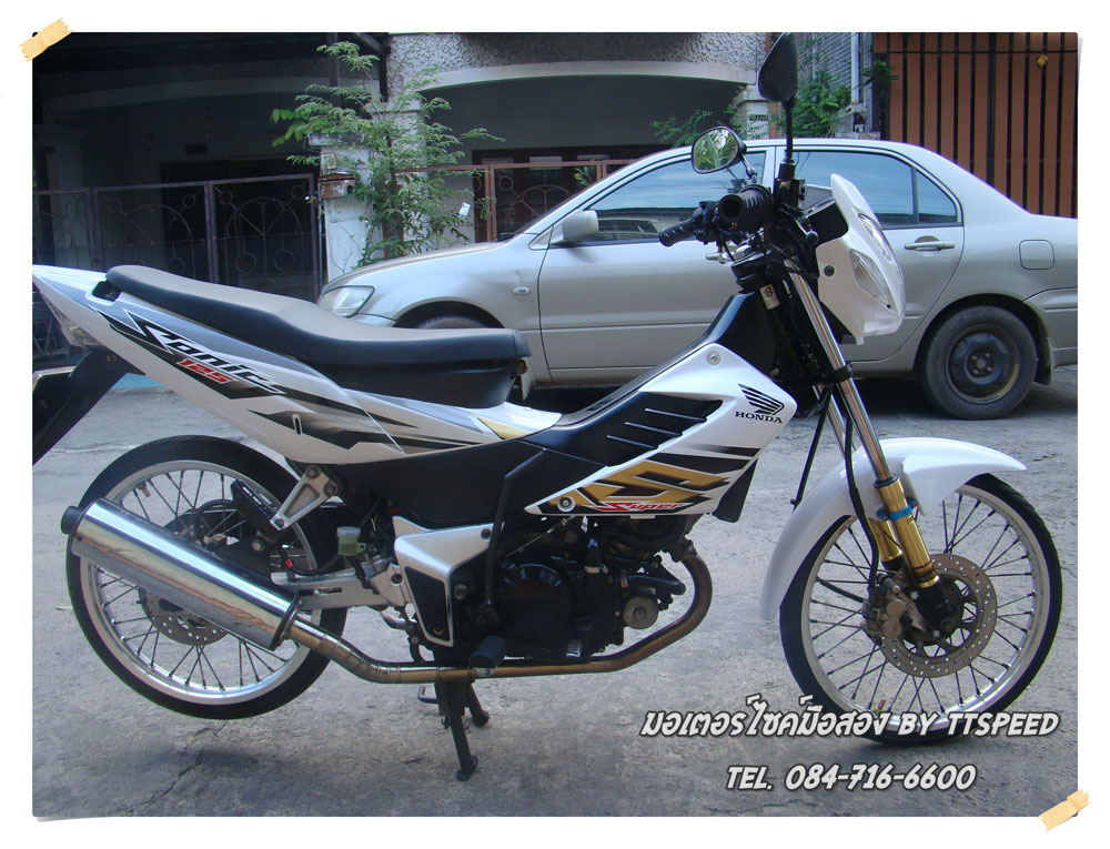 Honda Sonic 125 CC. เป็นตัวสตาร์ทมือ ใช้งานได้อีกยาว | TTSPEED.COM