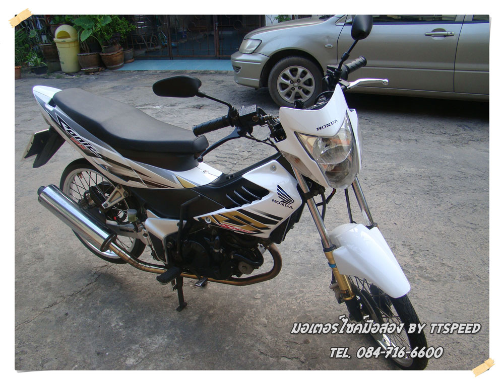 Honda Sonic 125 CC. เป็นตัวสตาร์ทมือ ใช้งานได้อีกยาว | TTSPEED.COM