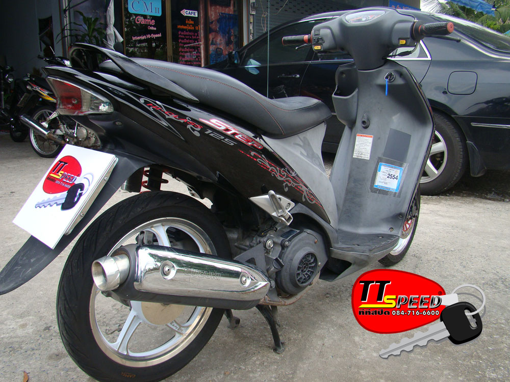 ขาย Suzuki Step 125 cc. สีดำ ลงล้อแม็ก รถปี 49 | TTSPEED.COM