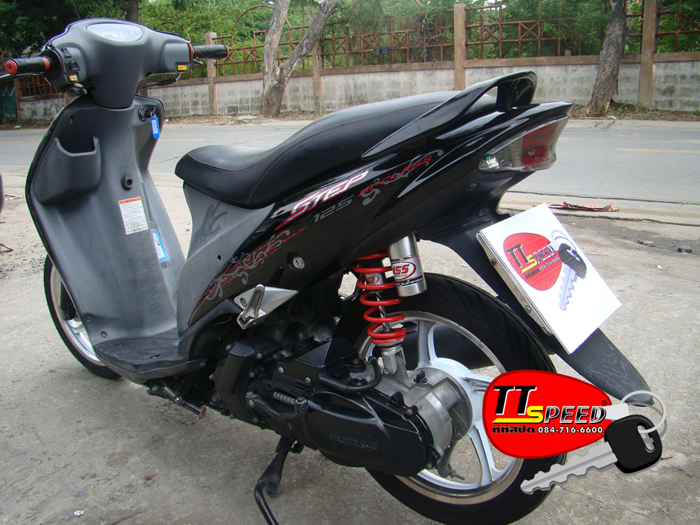 ขาย Suzuki Step 125 cc. สีดำ ลงล้อแม็ก รถปี 49 | TTSPEED.COM