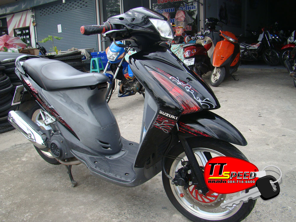 ขาย Suzuki Step 125 cc. สีดำ ลงล้อแม็ก รถปี 49 | TTSPEED.COM