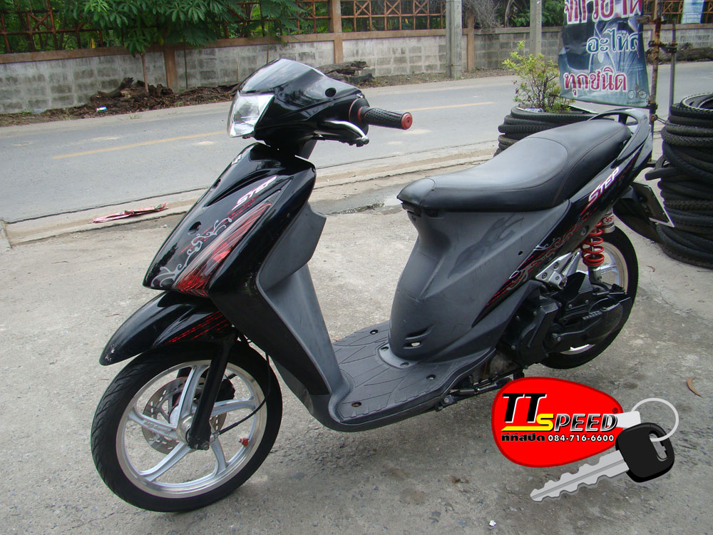 ขาย Suzuki Step 125 cc. สีดำ ลงล้อแม็ก รถปี 49 | TTSPEED.COM
