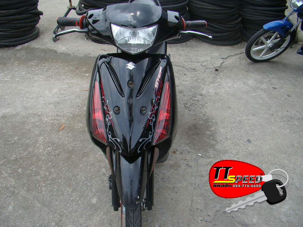 ขาย Suzuki Step 125 cc. สีดำ ลงล้อแม็ก รถปี 49 | TTSPEED.COM