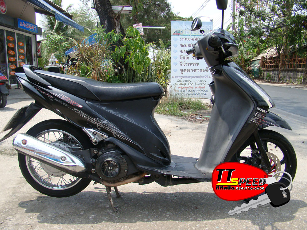 Suzuki Step 125 สีดำ ล้างคาร์บูให้ใหม่ จดปี 49 | TTSPEED.COM