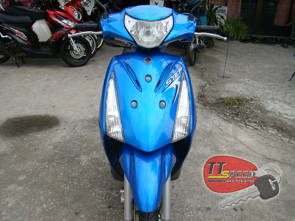 Suzuki Step 125 CC. สีน้ำเงิน-ดำ เครื่องเงียบ | TTSPEED.COM