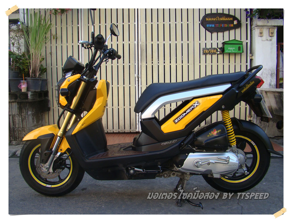 Honda Zoomer-x หัวฉีด PGM-Fi จดปี 56 | TTSPEED.COM