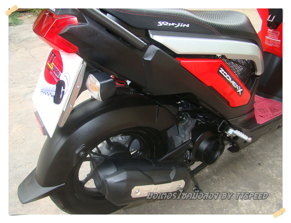 Honda Zoomer-X ขนาดเครื่อง สีแดง จดปี 56 | TTSPEED.COM