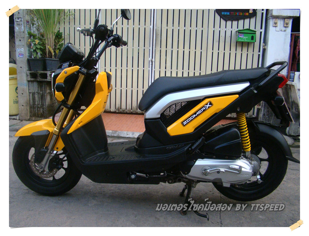 Honda Zoomer-x ยางแบบ Tubeless จดปี 56 | TTSPEED.COM