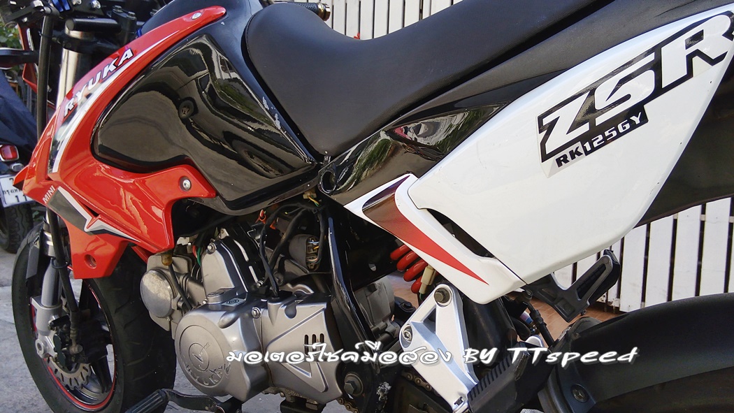 Ryuka ZSR GY สีแดง-ดำ สภาพสวยใส | TTSPEED.COM